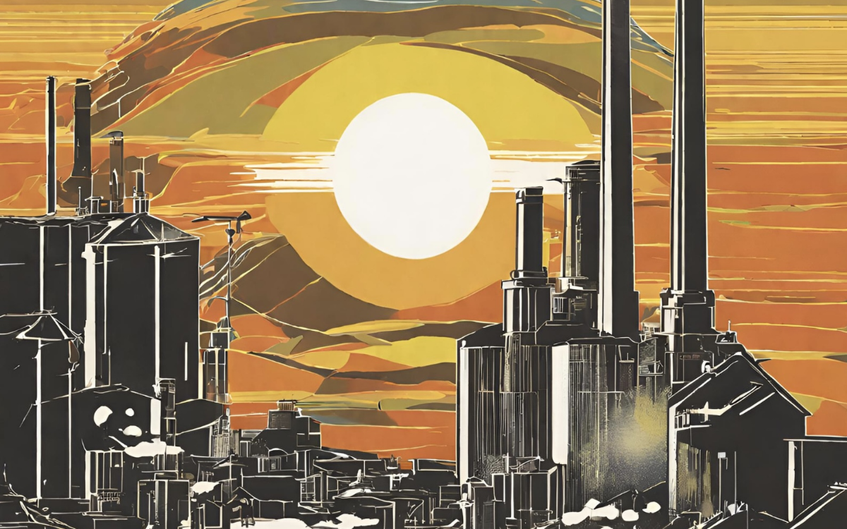 Radiance at Dawn: The Rising Sun of 'Some Distant Memory'